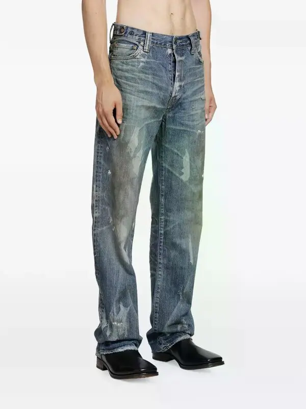 Mastercraft Union Distressed Relaxed-fit Jeans - Blue
