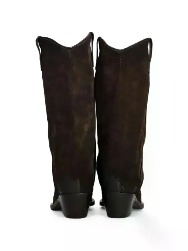 METISSE Calf Suede Western-style Boots