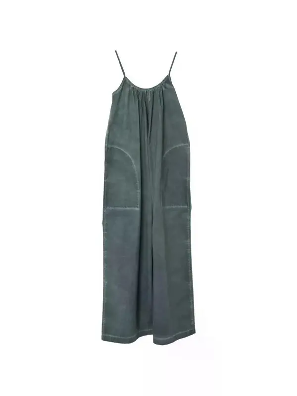 UMA WANG Paul Spaghetti-strap Jumpsuit - Blue