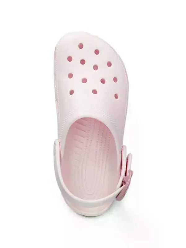 CROCS Buckle-fastening Perforated Mules