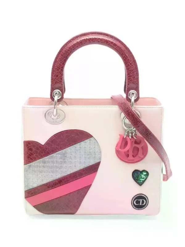 Dior 2000s Lady Tote Bag - Pink