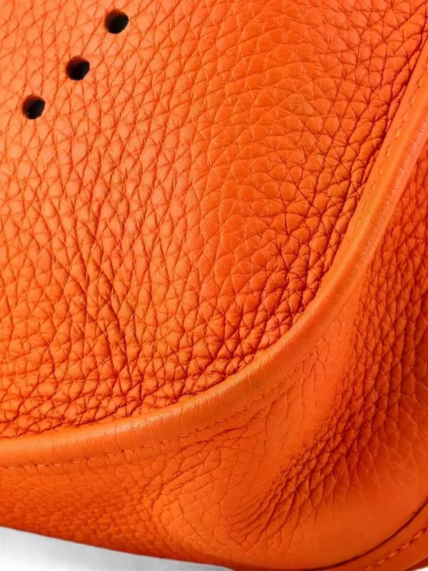 Hermès Evelyne Bag Gen Iii Clemence Pm Crossbody Bag - Orange