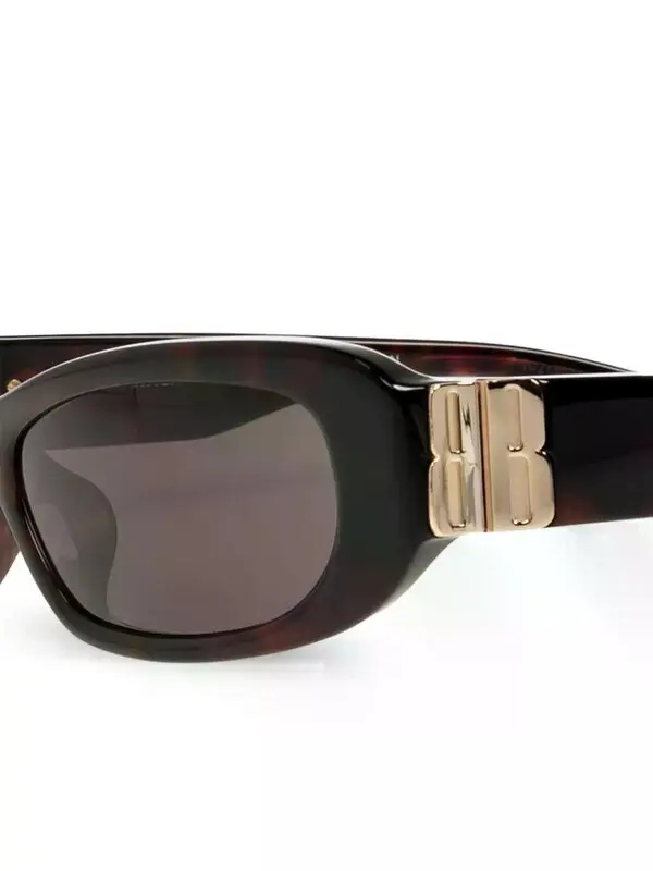 Balenciaga Cosmo Tortoiseshell-effect Sunglasses - Brown