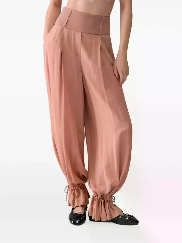 Liu Jo Wide-leg Trousers With Drawstring