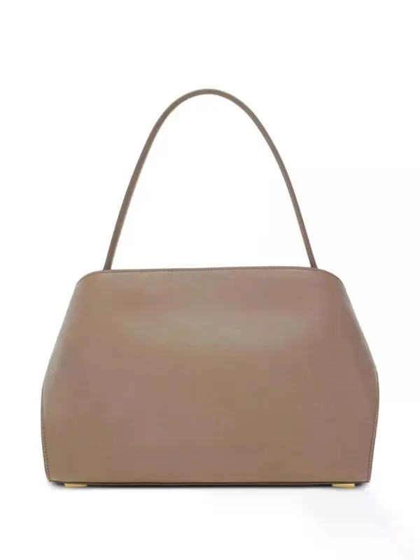 FERRAGAMO Medium Hug Soft Gancini-buckle Handbag - Neutrals
