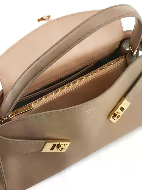 FERRAGAMO Medium Hug Soft Gancini-buckle Handbag