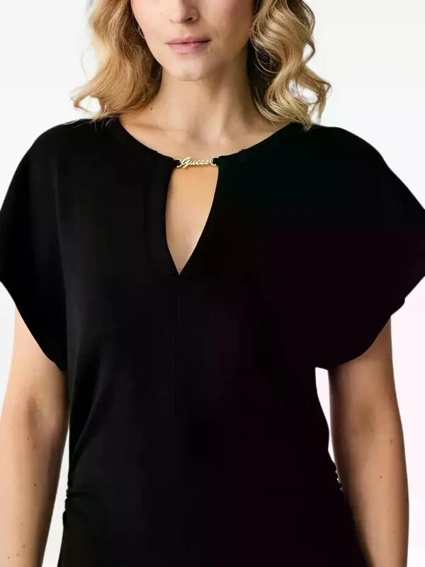 Guess Logo-plaque Mini Dress