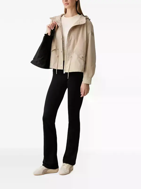 Dkny Hooded Drawstring Jacket