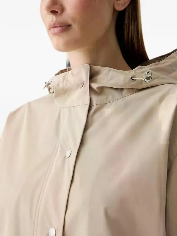 Dkny Hooded Drawstring Jacket