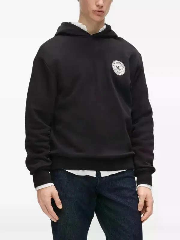 Karl Lagerfeld Après Ski Club Hoodie - Black