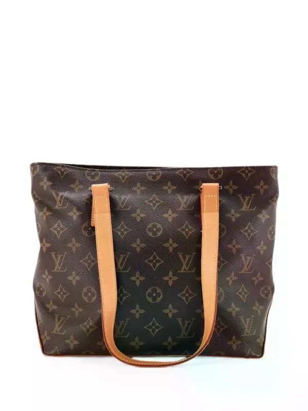 LOUIS VUITTON Cabas Piano Monogram Canvas Tote Bag - Brown