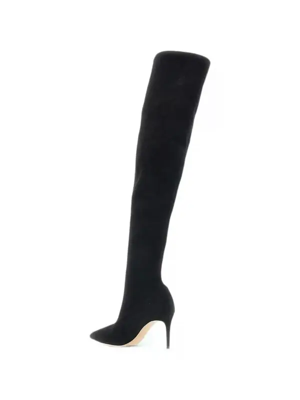 Casadei Julia Pointed-toe Over-the-knee Boots