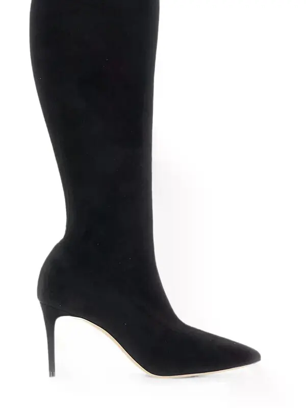 Casadei Julia Pointed-toe Over-the-knee Boots