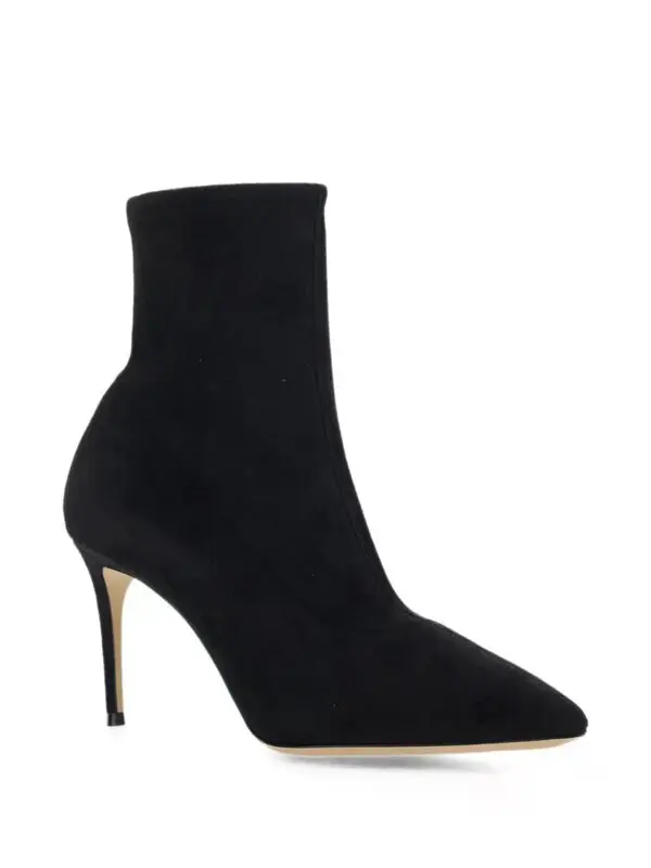 Casadei Pointed-toe Stiletto-heel Ankle Boots