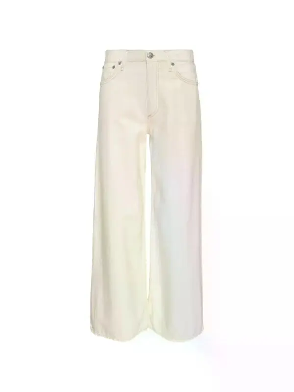 Rag & Bone Sofie Wide-leg Jeans - Neutrals