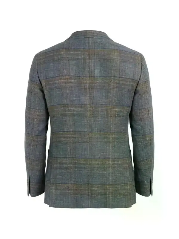 TOMBOLINI Zero Gravity Checked Blazer