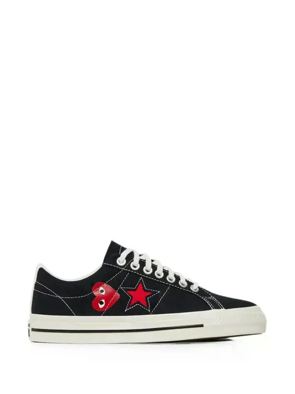CONVERSE X Comme Des Garçons Play One Star Low-top Sneakers - Black