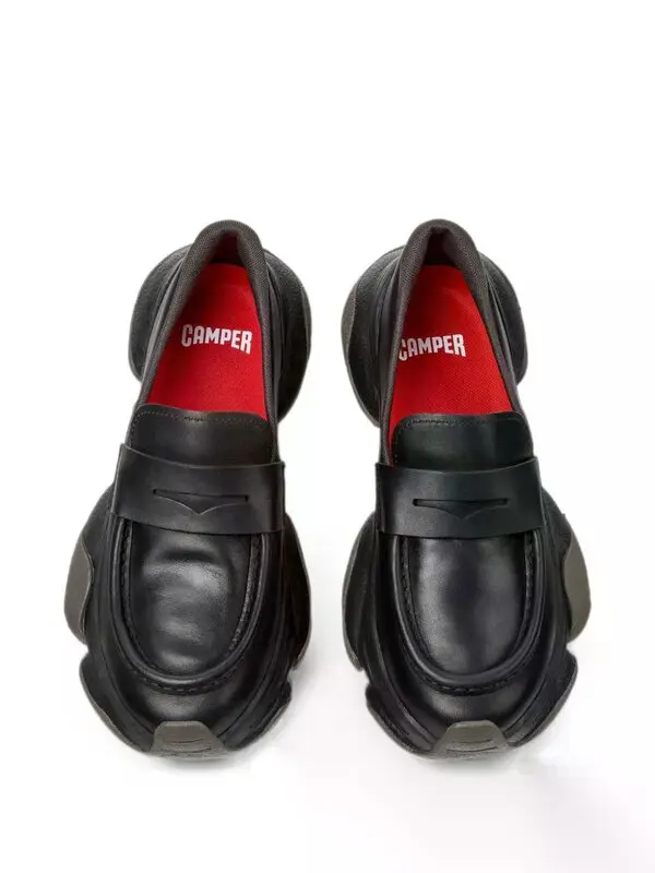 Camper Karst Leather Loafers