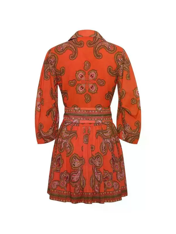Cara Cara Raya Paisley-print Mini Dress