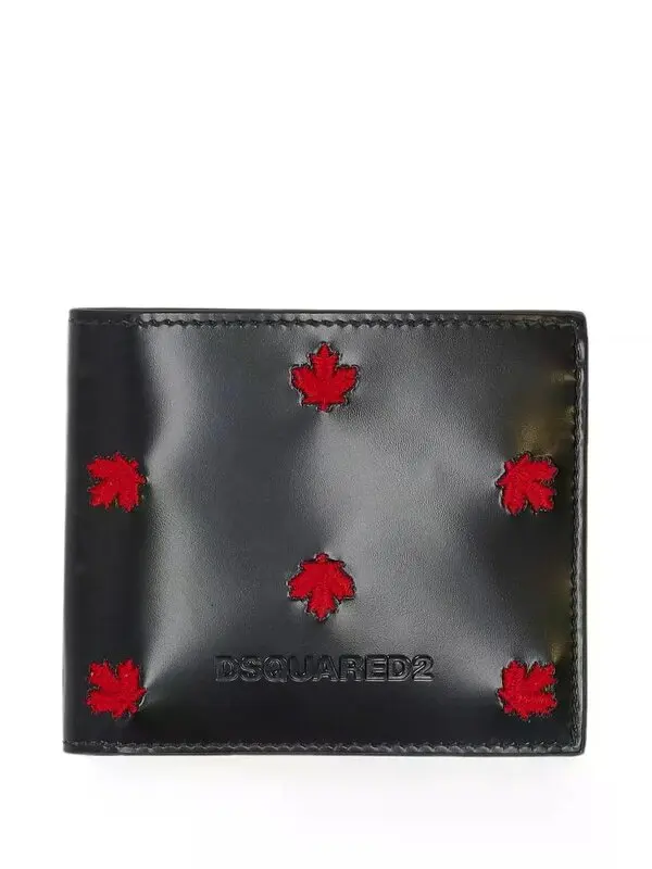 Dsquared2 Logo-debossed Wallet - Black