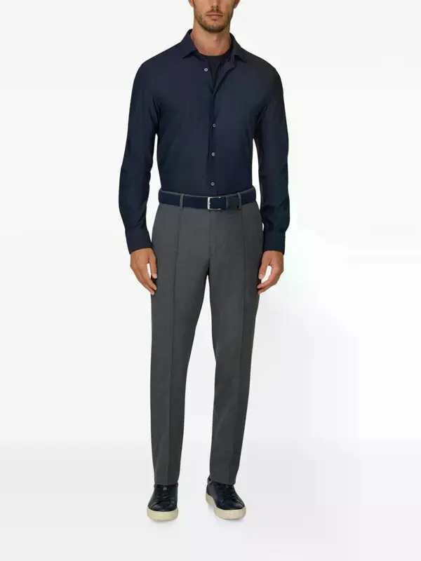 Boggi Milano Technical Wool Trousers