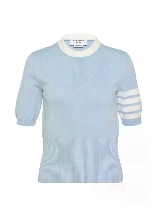 Thom Browne Hector Intarsia T-shirt - Blue