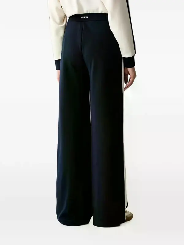 Guess Side-stripe Wide-leg Palazzo Pants