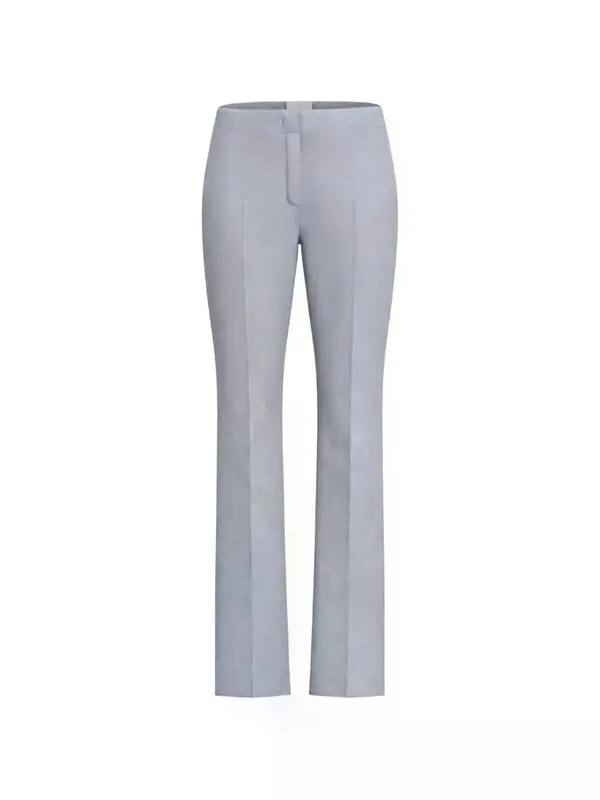 Marella Pressed-crease Belt-loop Trousers
