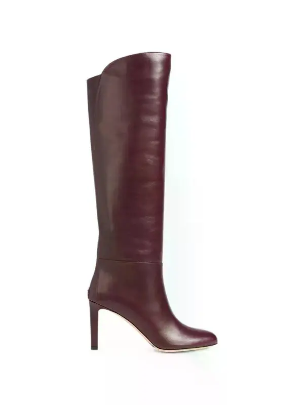 JIMMY CHOO Karter Knee-high Boots - Red