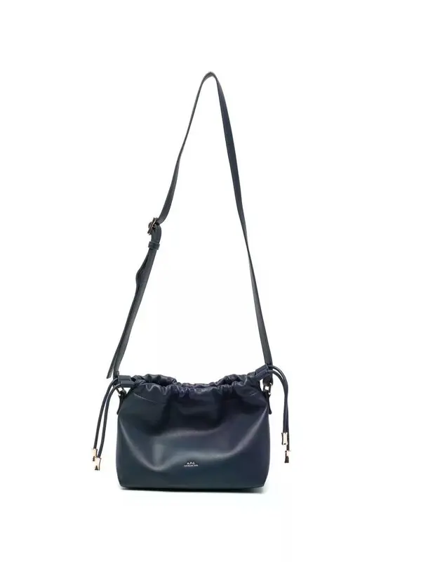 A.p.c. Mini Ninon Shoulder Bag - Blue