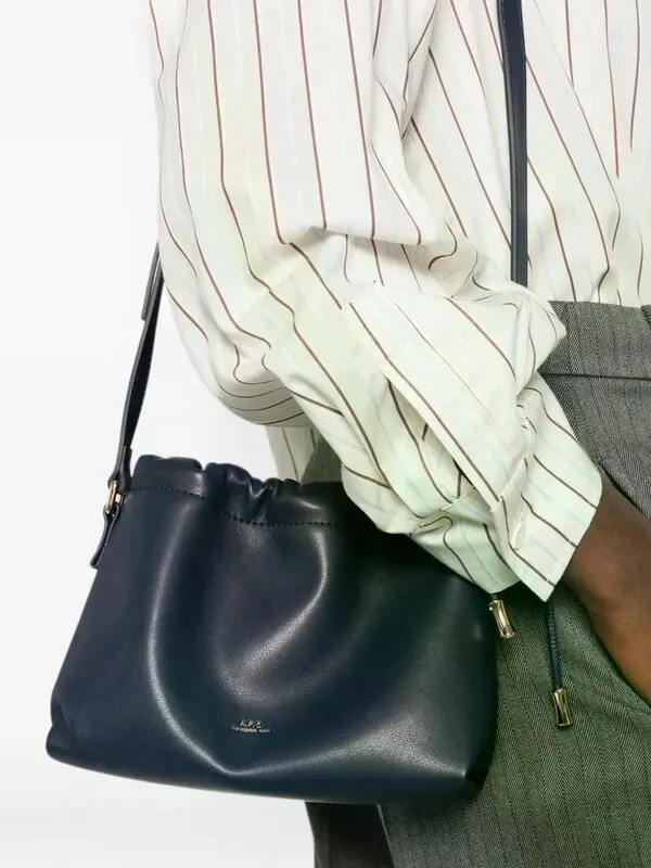A.p.c. Mini Ninon Shoulder Bag - Blue