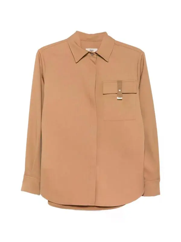 Herno Flap-pocket Shirt - Neutrals