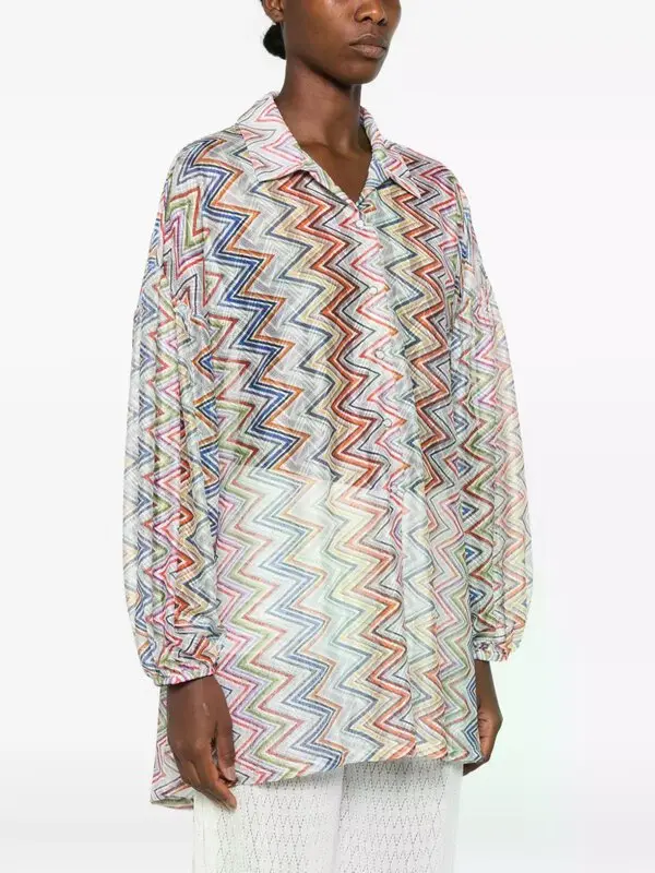 Missoni Zigzag-knit Shirt