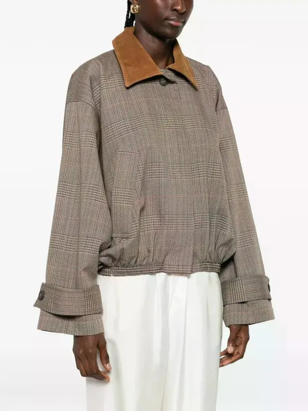RÓHE Suede-collar Jacket