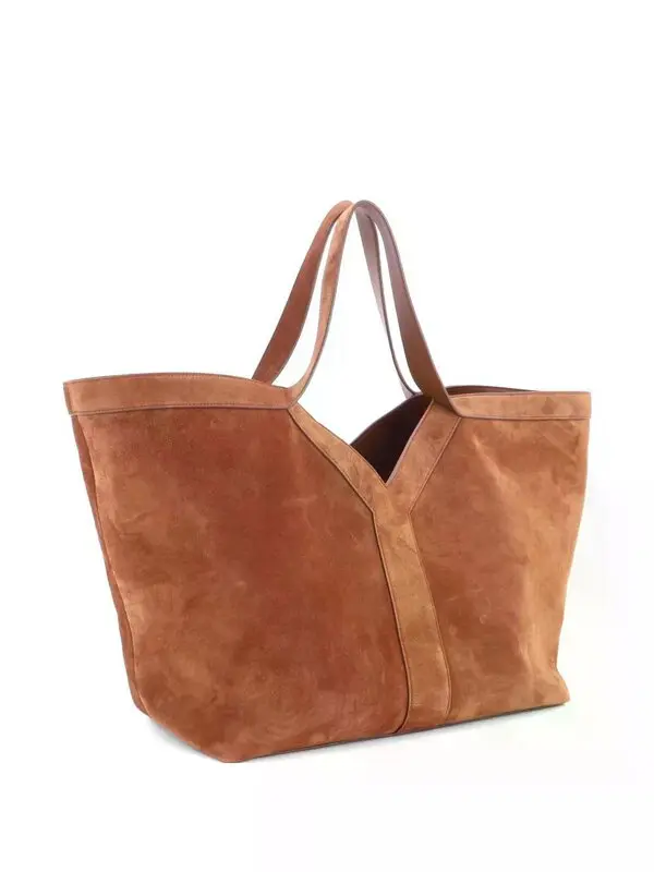 Saint Laurent Y Leather Medium Tote Bag - Brown