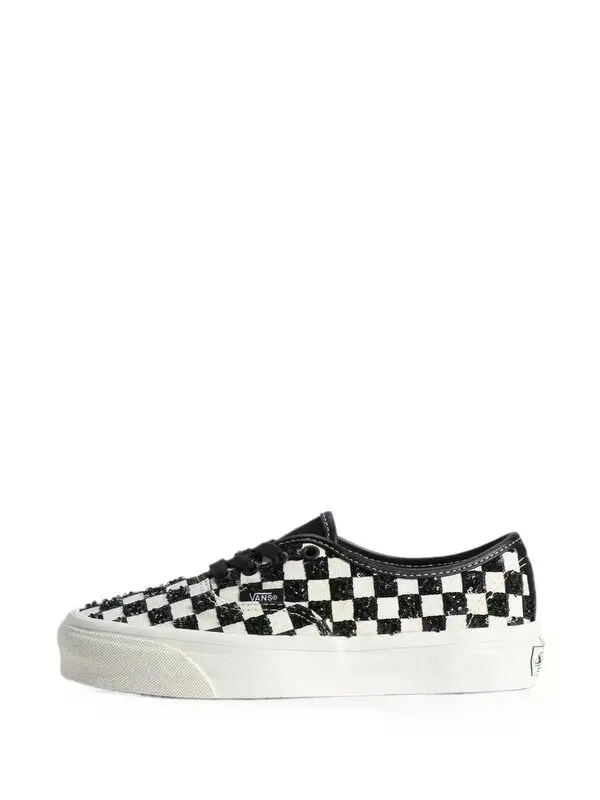 VANS Authentic Checkerboard Sneakers - Black