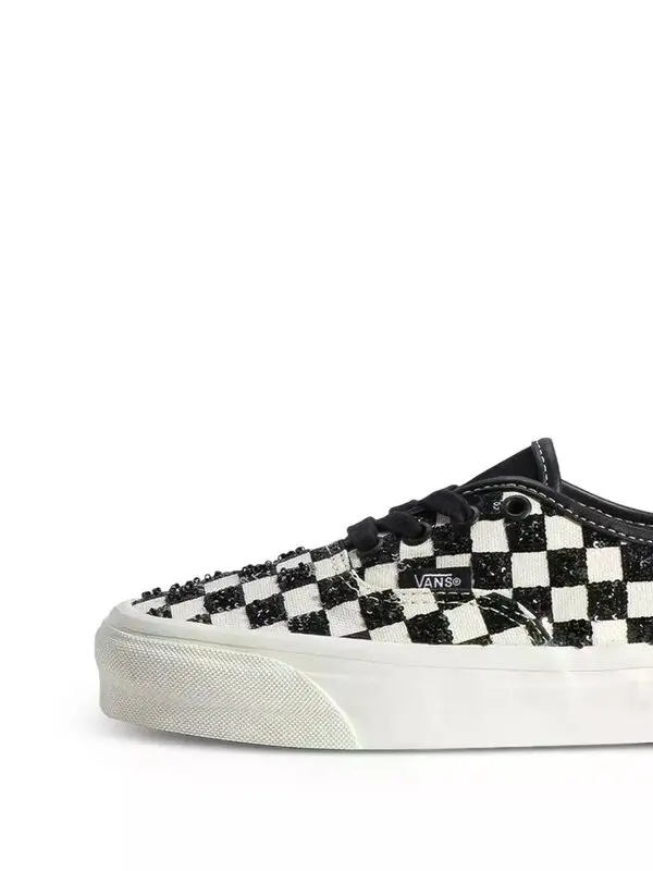 VANS Authentic Checkerboard Sneakers - Black