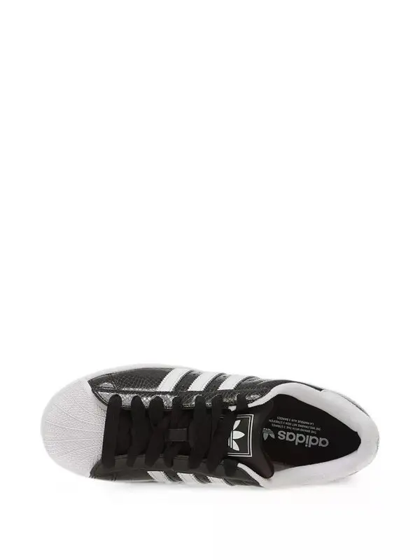Adidas Superstar Ii Snakeskin-effect Sneakers