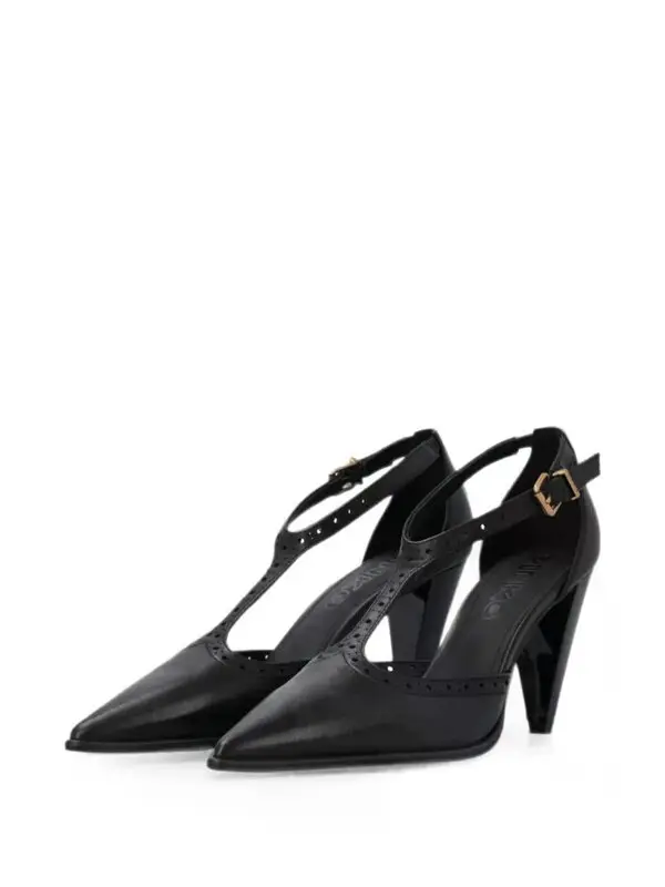 Pinko Brogue-detail T-bar Pumps
