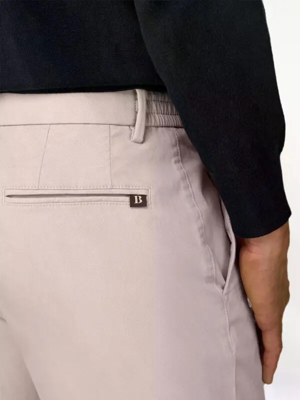 Boggi Milano Stretch Cotton Tencel Trousers