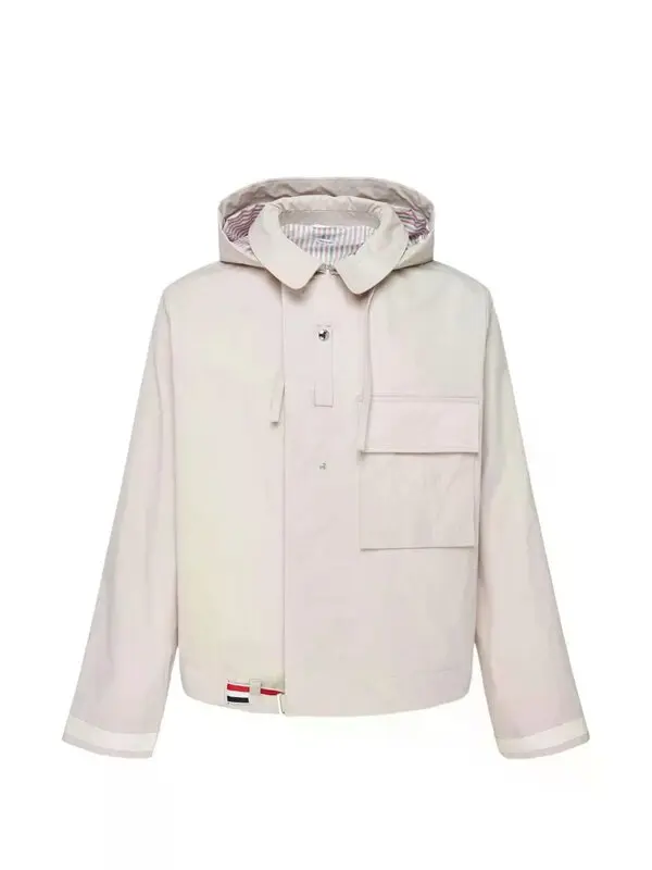 Thom Browne Mariner Hooded Jacket - Neutrals