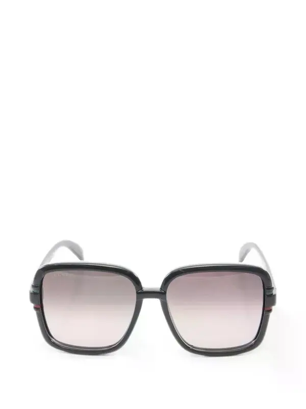 Gucci 2020s Square-frame Sunglasses - Black