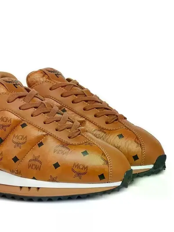 Mcm Quilted Leather Sneakers