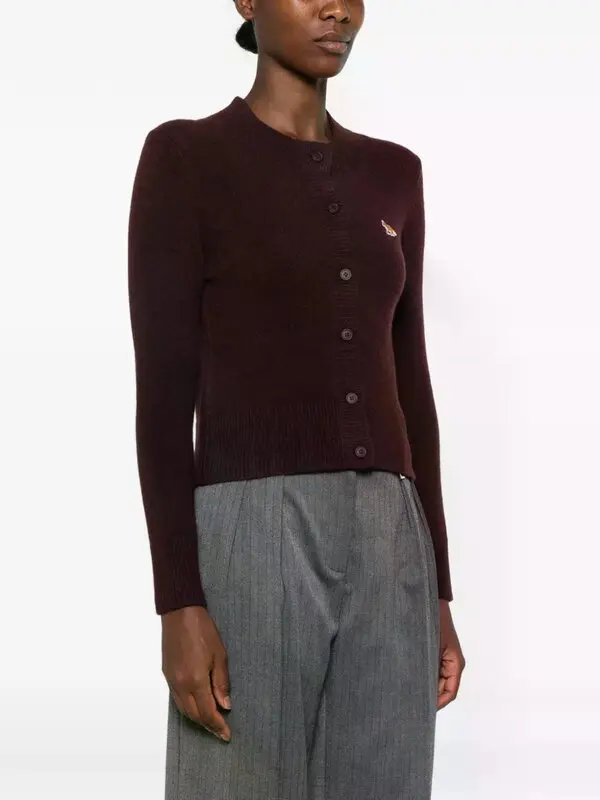 Maison Kitsuné Logo-patch Cardigan