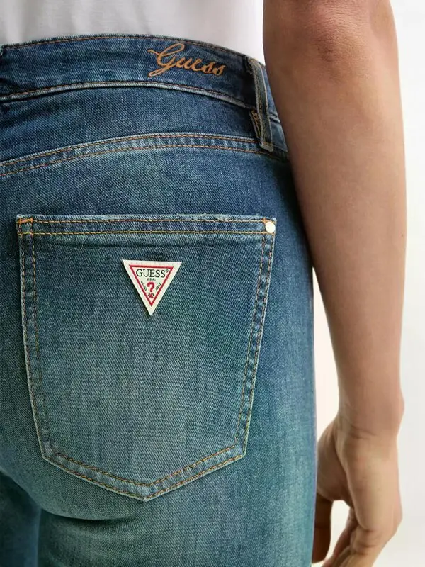 Guess Logo-patch Pocket Jeans