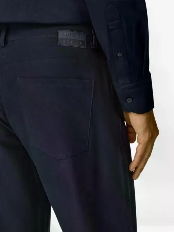 Boggi Milano Jeans In Technical Fabric B Tech