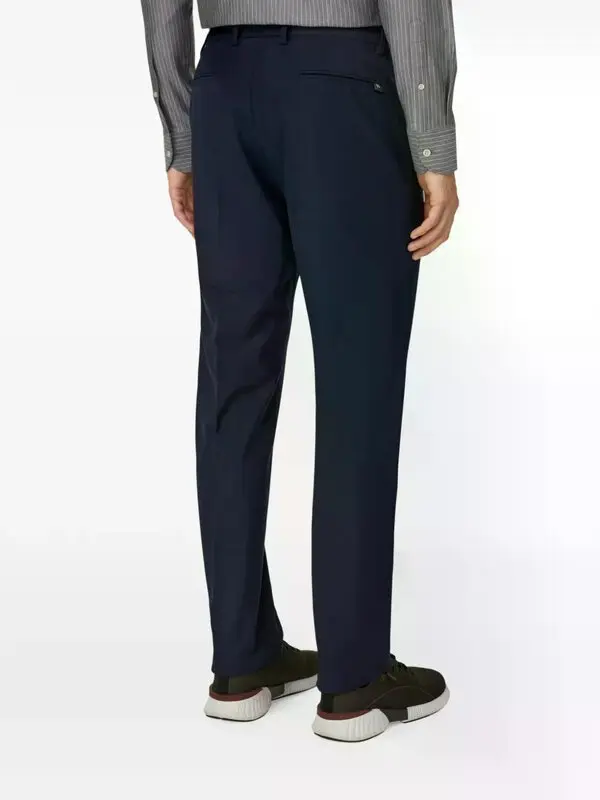 Boggi Milano Trousers In Technical Wool