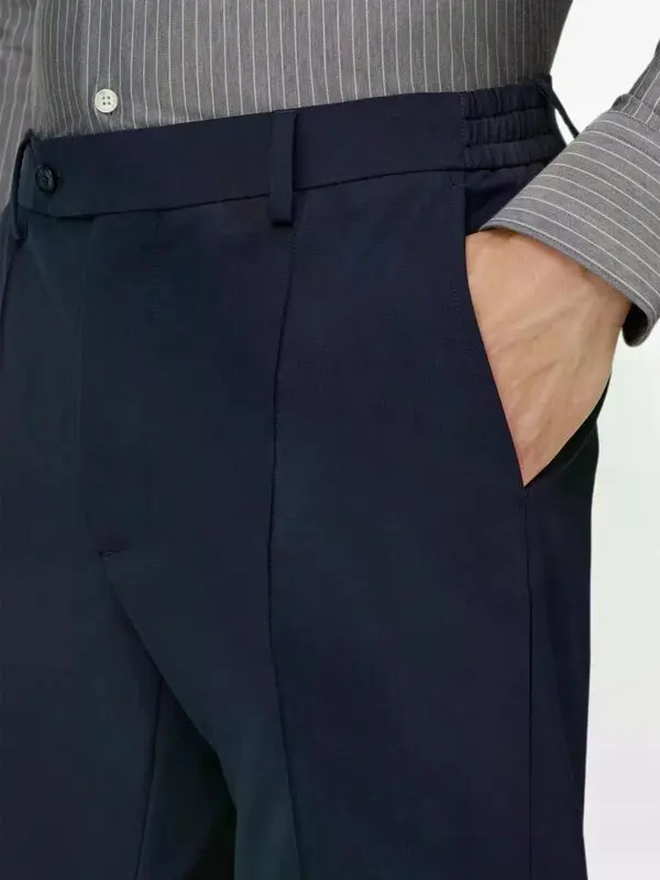 Boggi Milano Trousers In Technical Wool
