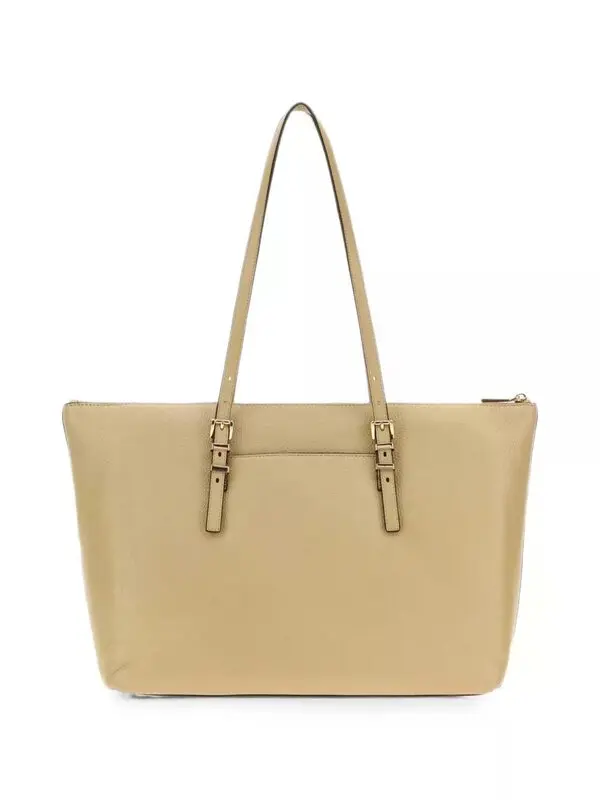 Michael Kors Large Quinn Pebbled-leather Tote Bag - Neutrals
