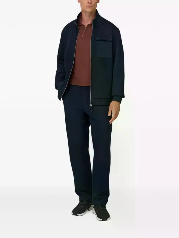 Boggi Milano Cotton Blend Scuba B Tech Joggers